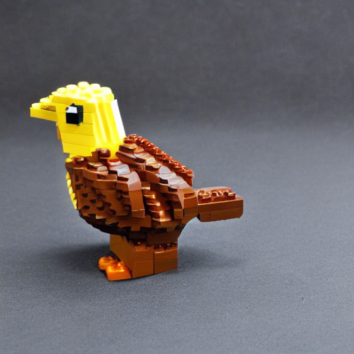 lego figure of a quail, product picture Made with DiffusionBee image ...